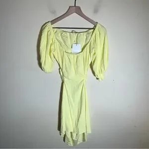 Skylar Rose | Dresses | Skylar Rose Linen Blend Cutout Off Shoulders ...